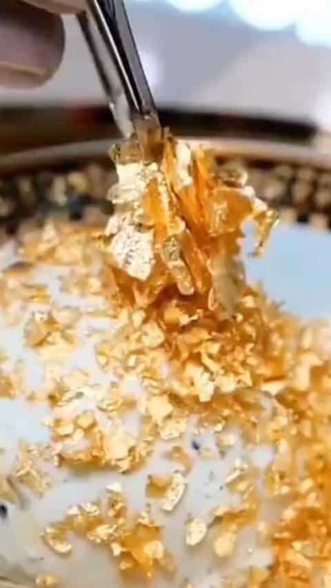 Edible Gold: Are gold-plated foods safe to eat?