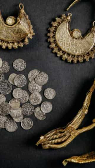 In Pics: 1000-year-old extremely rare golden treasure unearthed in ...