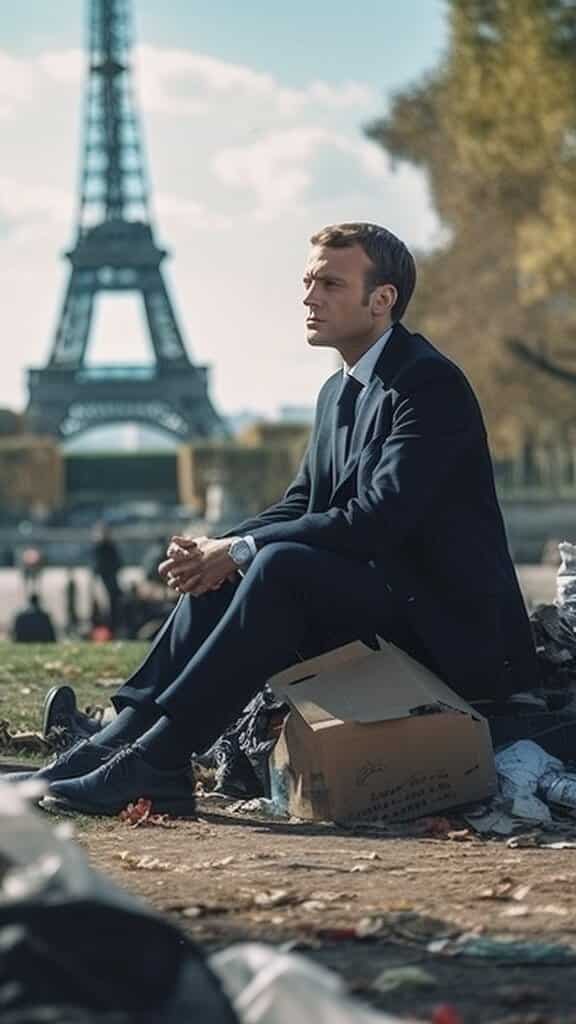 France Protests-AI let the tables turn