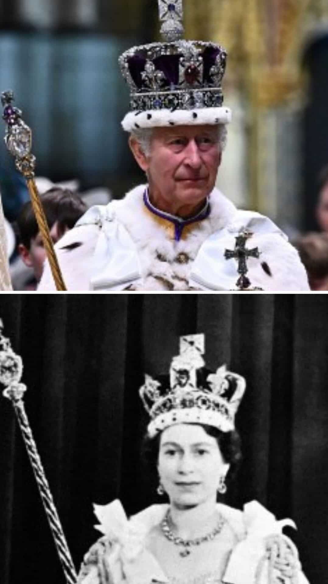 How was King Charles' Coronation Different from Queen Elizabeth's