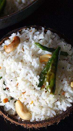 Quick and Easy South Indian Coconut Rice Recipe in Just 5 Steps
