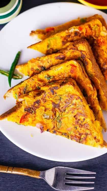 How to Make Besan Bread Toast in 20 Minutes