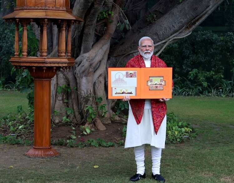 Ram Mandir in Ayodhya: PM Modi Releases Commemorative Stamps